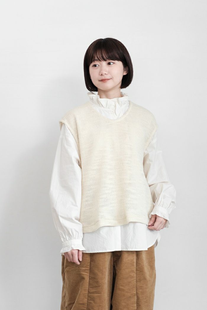 Gauze# ガーゼ CURIOUS VEST(24AW) | T.T. GARRET