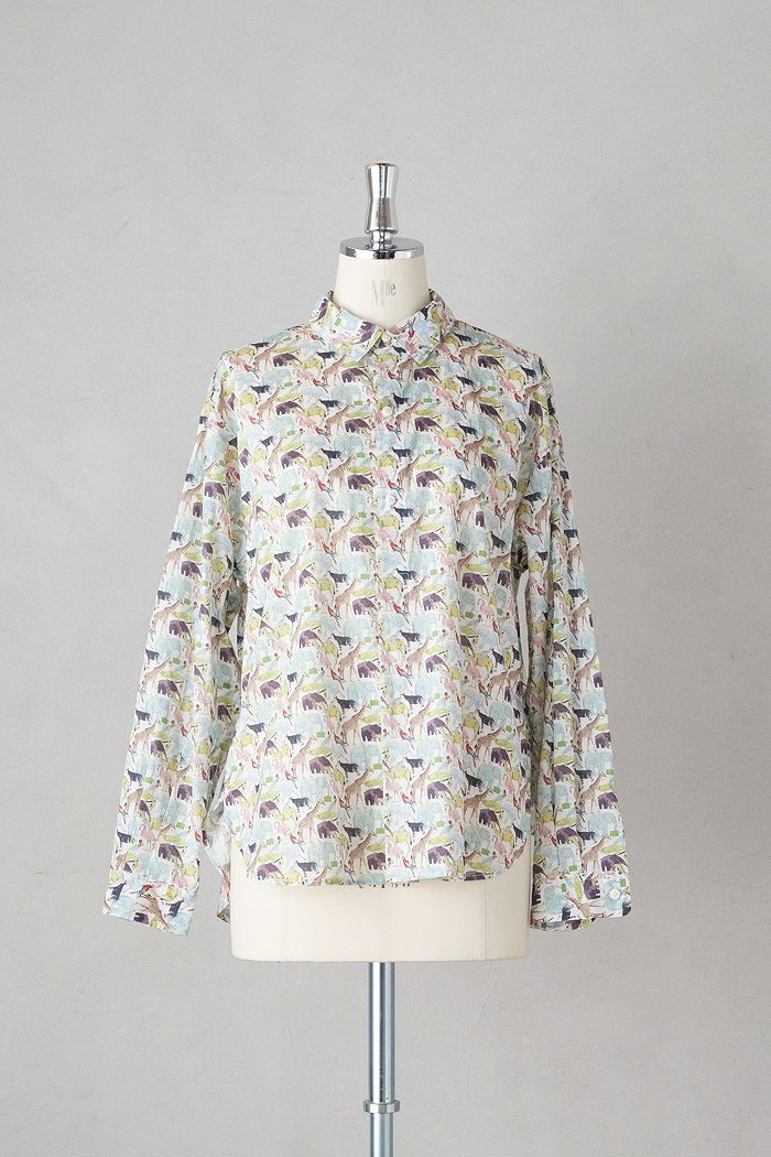 quitan キタン SMALL COLLAR P/O SHIRT (25AW) | T.T. GARRET